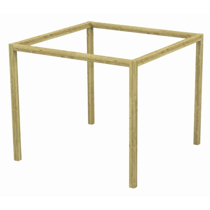 Pergola Moose en pin - 3.01 x 3.01m